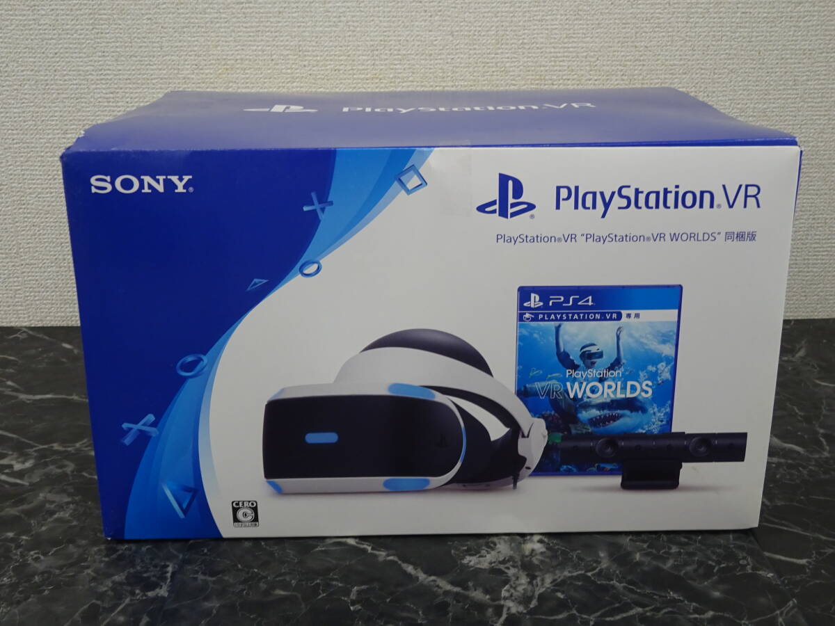 【傷や汚れあり】【ゲーム周辺機器】PlayStation VR PSVR VR WORLDS 同梱版 CUHJ-16006 中古 / PS4対応 カメラ付きの落札情報詳細 - Yahoo ...