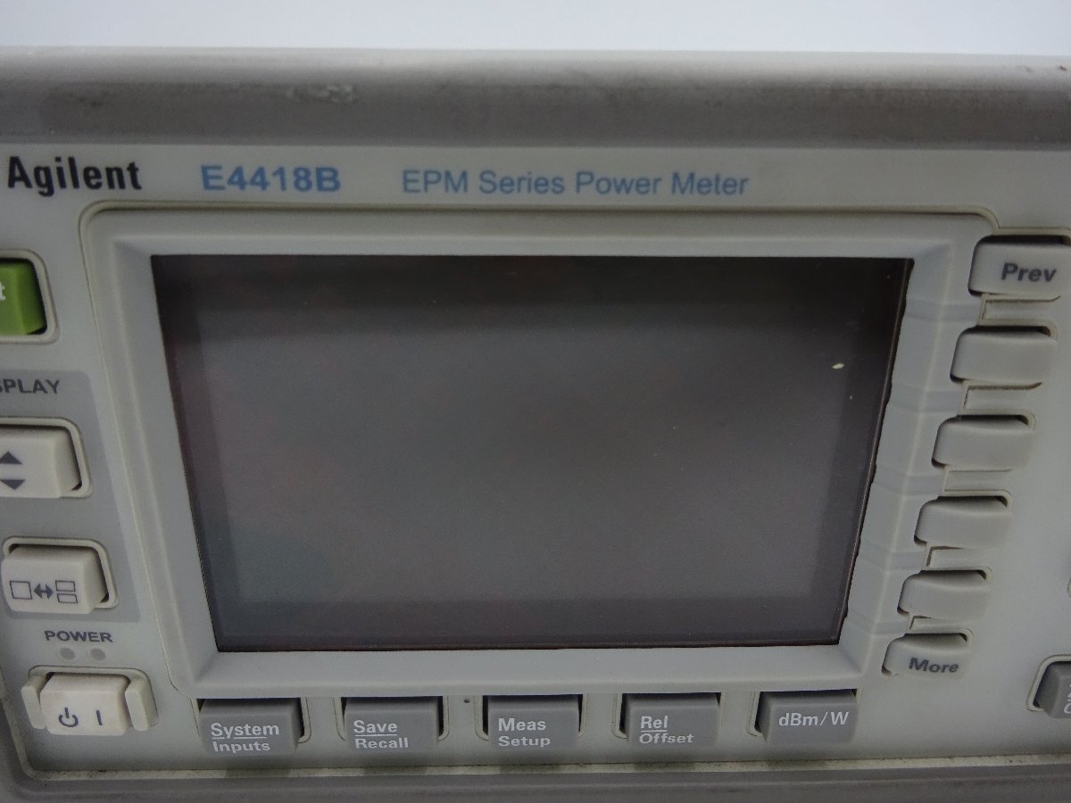 【傷や汚れあり】Agilent 高周波パワーメータ E4418B 中古の落札情報詳細 - Yahoo!オークション落札価格検索 オークフリー
