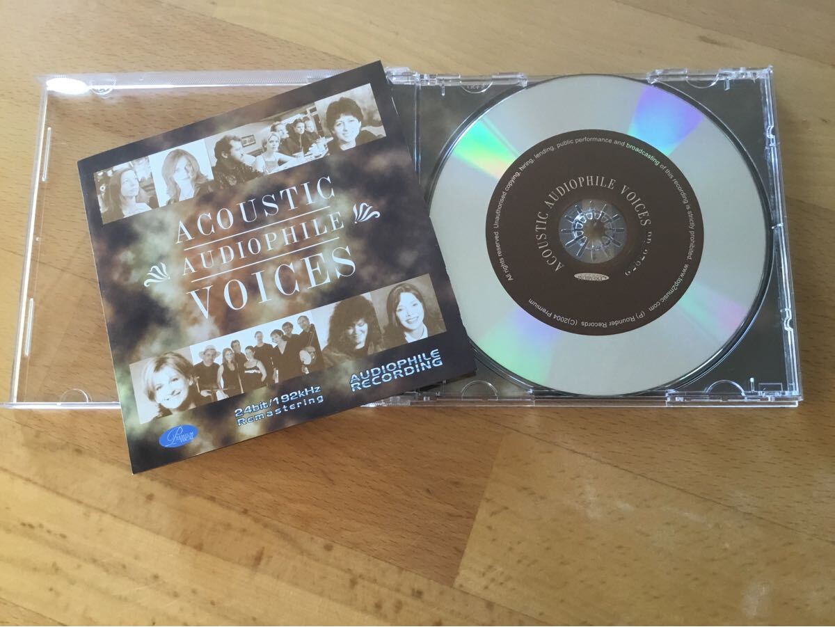 【目立った傷や汚れなし】Acoustic Audiophile Voices(24bit/192khz Remastering) Best ...