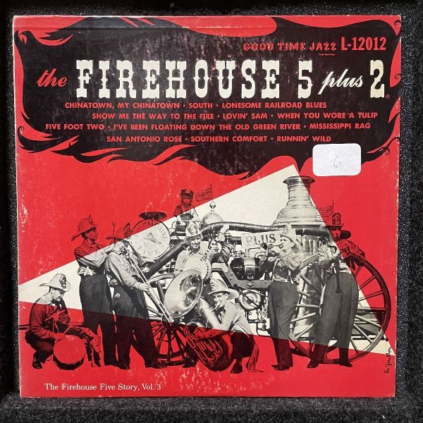 【目立った傷や汚れなし】♪ AROUND THE WORLD! ／ FIREHOUSE FIVE PLUS TWO 消防隊5人組プラス2 ♪の ...