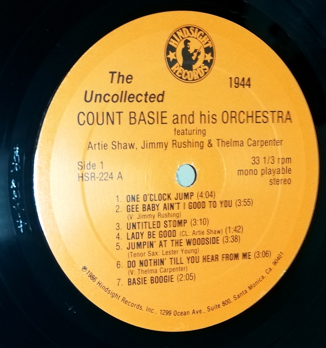 【目立った傷や汚れなし】LP COUNT BASIE and his ORCHESTRA with Arrtie Shaw,Jimmy Rushing and Thelma Carpenter ...