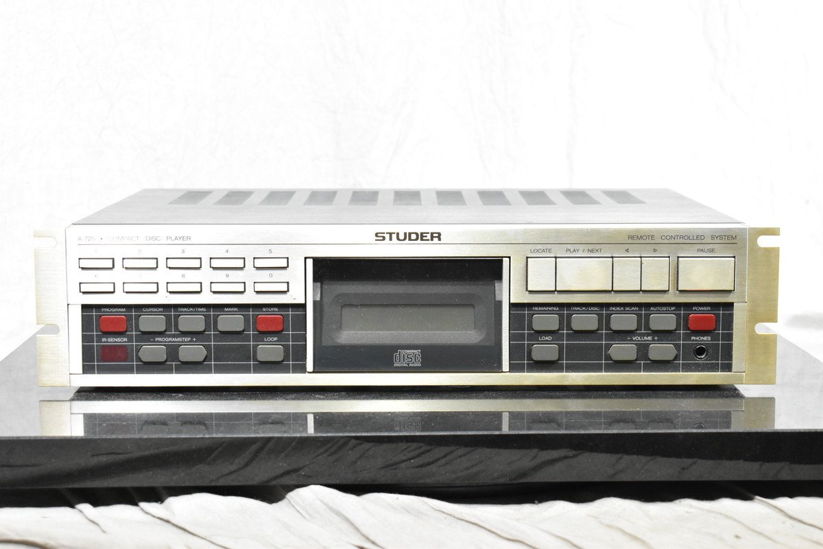 【全体的に状態が悪い】【G】STUDER A725 CDプレイヤー スチューダー 3013365【送料無料!!】の落札情報詳細 - Yahoo!オークション落札価格検索 オークフリー