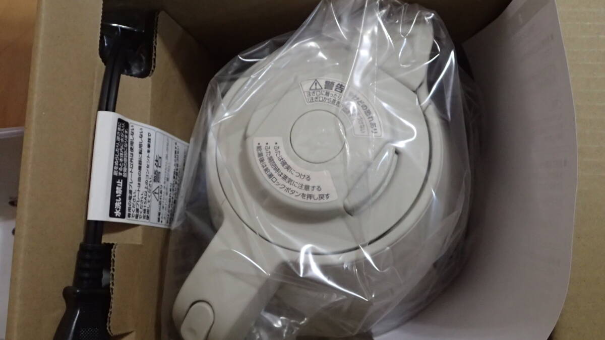 【未使用】未使用 象印マホービン CK-DB08-CA 外箱のまま送付 ZOJIRUSHI 電気ケトル [0.8L] CK-DB08-CA ベージュの落札情報詳細 - Yahoo!オークション ...