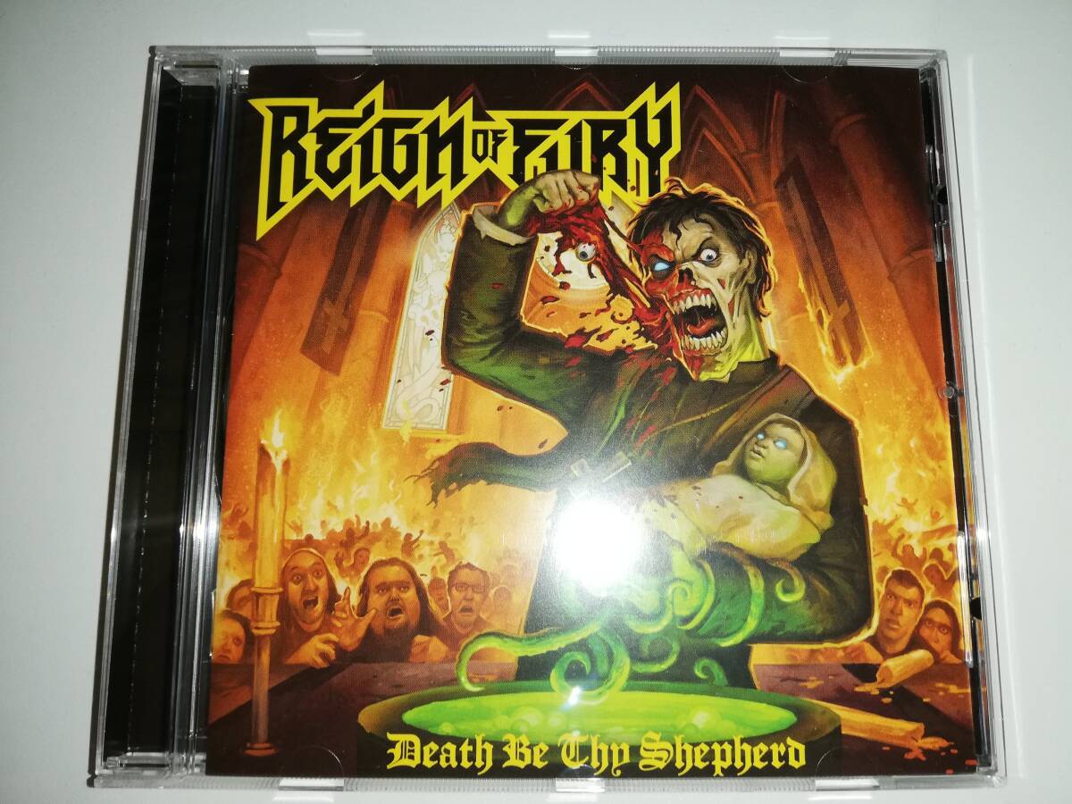 【目立った傷や汚れなし】【英国産メロディアススラッシュ名盤】REIGN OF FURY / DEATH BE THE SHEPHERD 同郷の ...