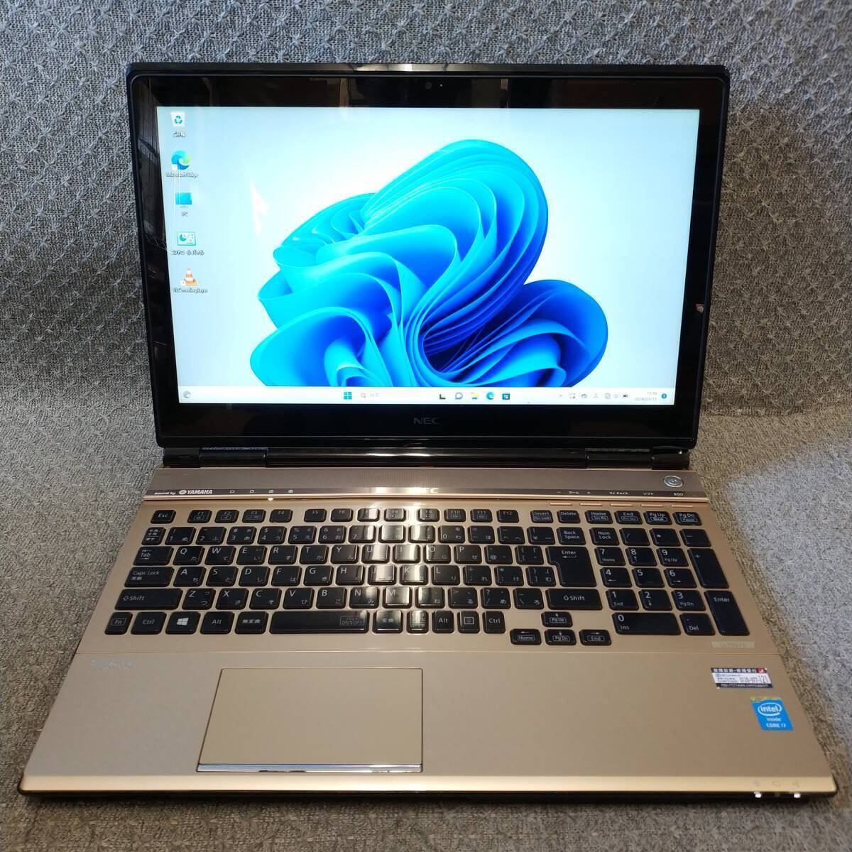 【やや傷や汚れあり】Windows 7,10,11 選択可 NEC LaVie LL750/S ★ Core i7-4700MQ/メモリ8GB ...