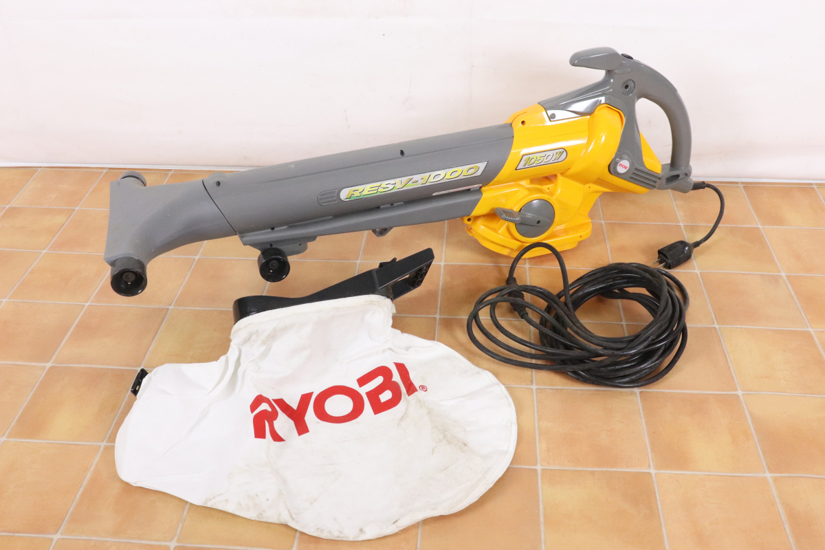 【やや傷や汚れあり】【通電OK】RYOBI RESV-1000 リョービ ブロワバキューム 電気ブロワー_MJL_C0212-J010の落札情報詳細 - Yahoo!オークション落札価格検索 ...