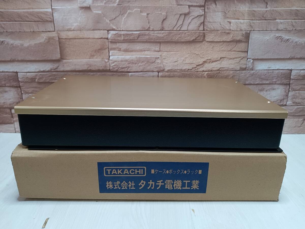 【未使用】【未使用品】TAKACHI SRDSL-8HG シャーシ タカチ電機工業 検) 自作アンプ アルミシャーシ ケース ボックス ...