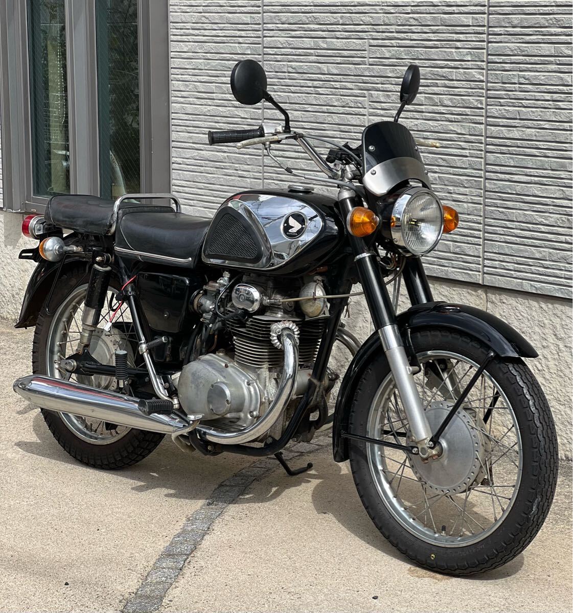 【目立った傷や汚れなし】HONDA ドリームCD250 1968年モデル エンジン実動 希少絶版旧車 ビンテージ 外装キレイ ETC車載器付き 鍵/書類完備 神戸よりの落札情報詳細 ...
