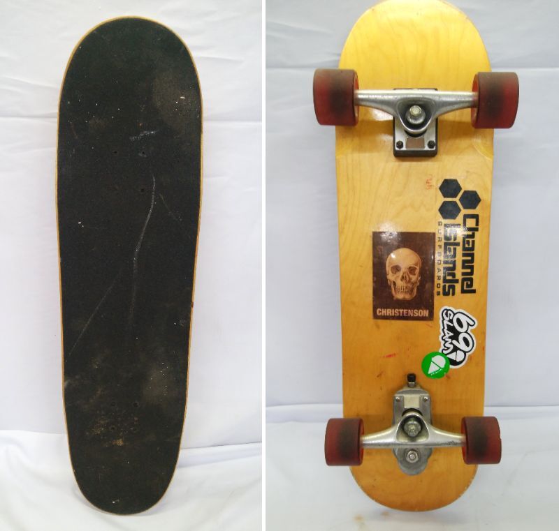 【傷や汚れあり】館☆H2 スケートボード サーフスケートボード THRUSTER system2 スラスター2 トラック スケボー サーフィン バンブーデッキ 部品取りの落札情報詳細 ...