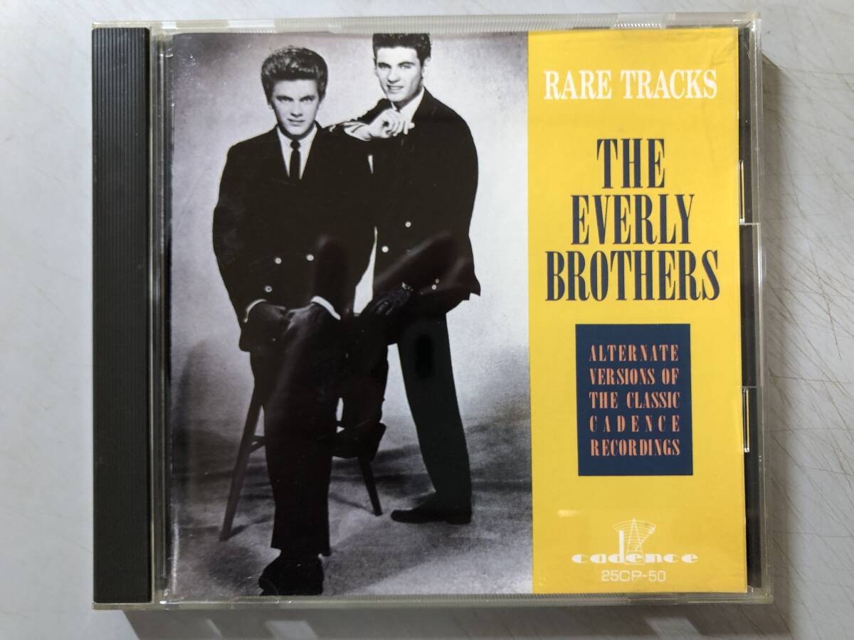 【やや傷や汚れあり】CD THE EVERLY BROTHERS/RARE TRACKS エヴァリー・ブラザーズ/レア・コレクション 25CP ...