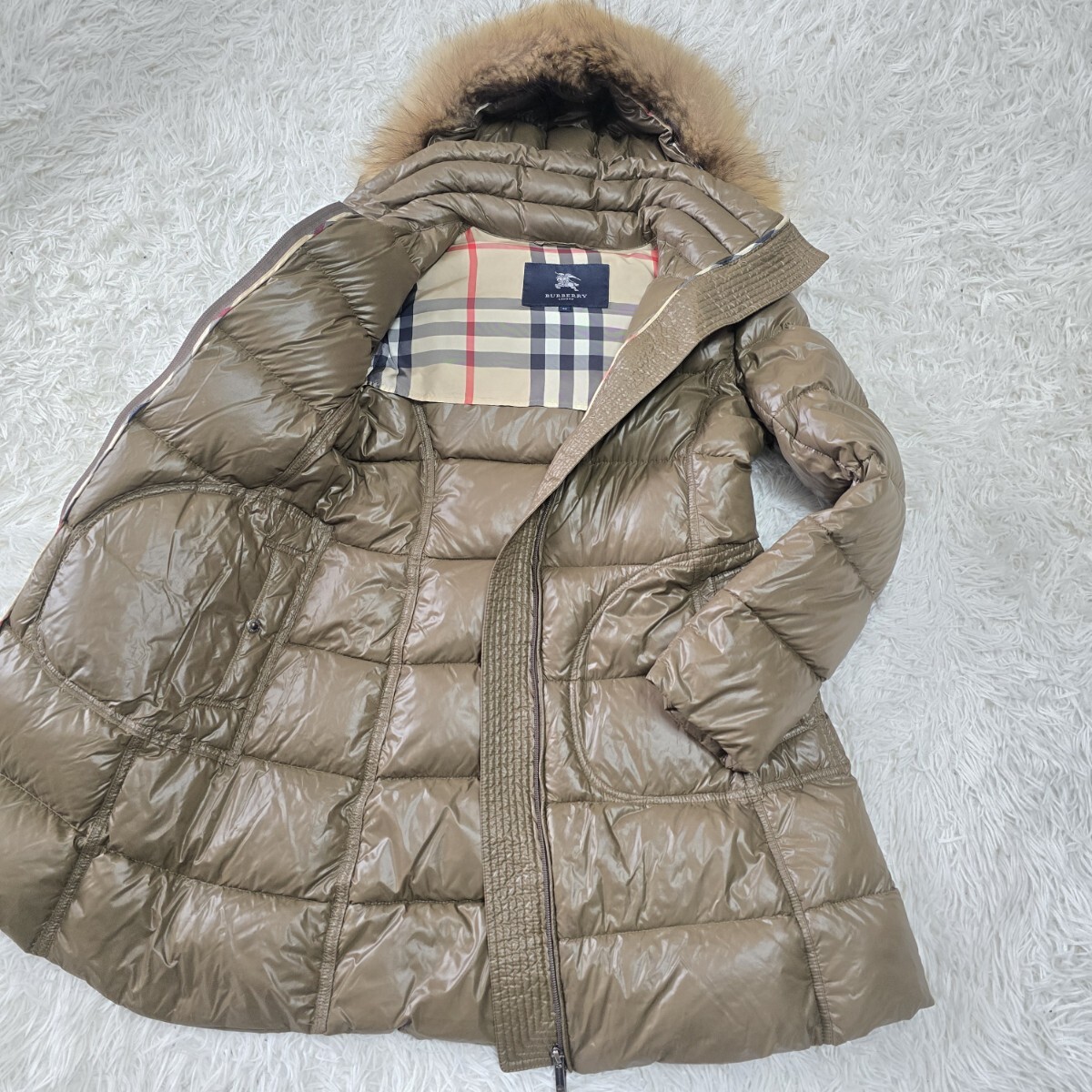【目立った傷や汚れなし】BURBERRY London ダウンコート ハンガリーグース ブラウン 40 Lサイズ Aライン フード ファー 取り外し可の落札情報詳細 - Yahoo ...