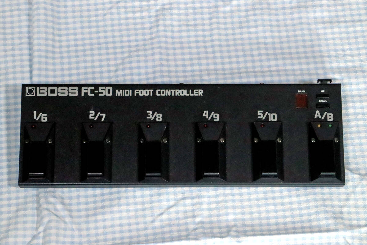 【やや傷や汚れあり】BOSS FC-50 MIDI FOOT CONTROLLER フットコントローラー 動作確認済みの落札情報詳細 ...