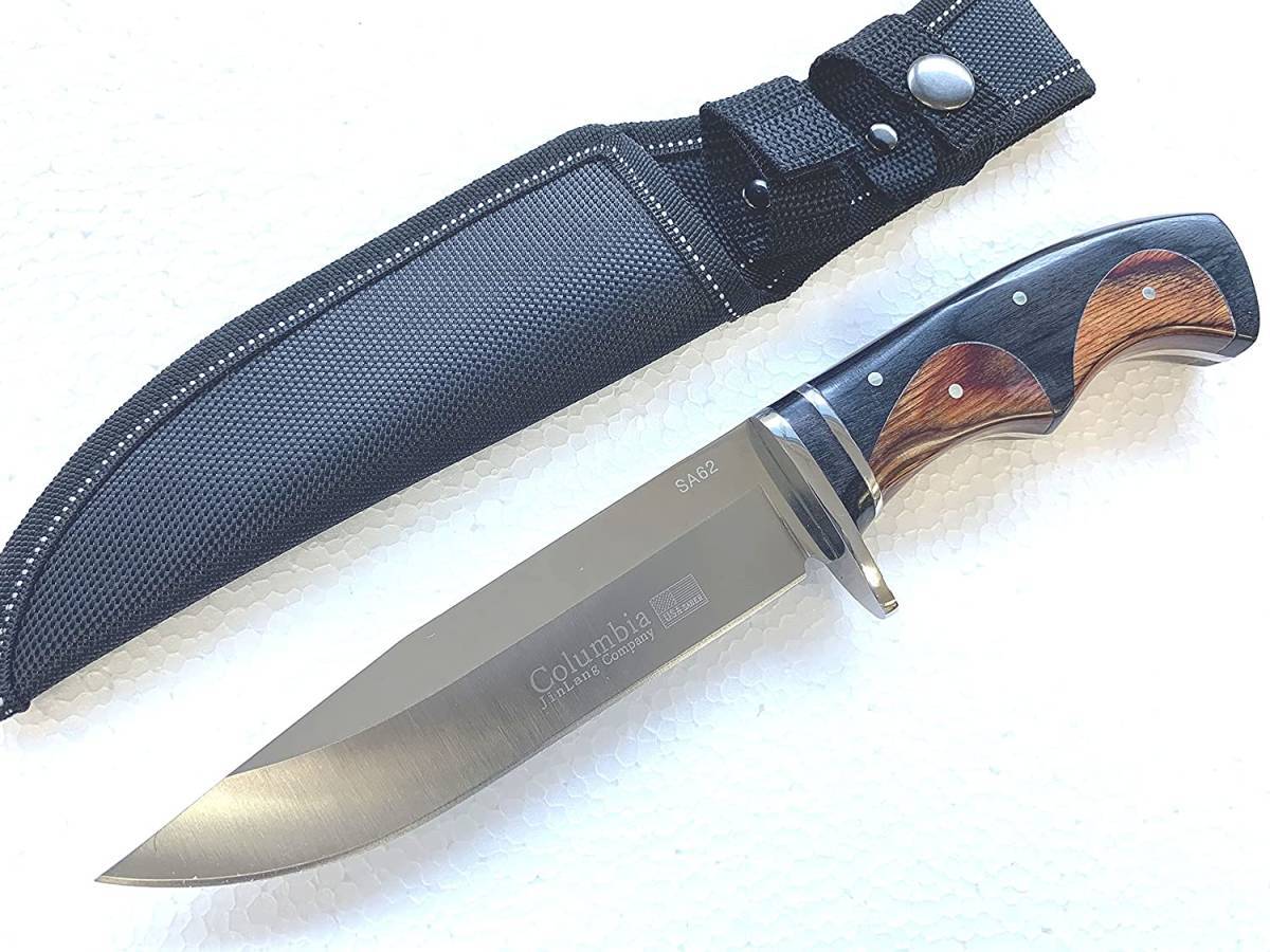 【未使用】SA62★Columbia Saber★コロンビアナイフ サバイバルナイフ コンビネーション・ウッドハンドルの落札情報詳細 ...