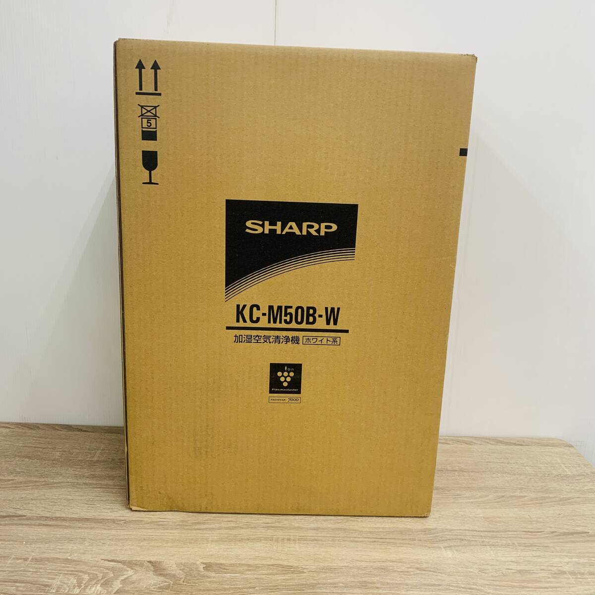 【未使用】【未使用】SHARP シャープ 床置き型プラズマクラスター7000 加湿空気清浄機 ホワイト KC-M50B-Wの落札情報詳細 ...