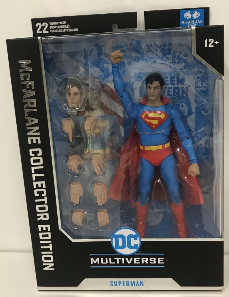 【未使用】We520★DCマルチバース 7インチ・アクションフィギュア スーパーマン マクファーレン・コレクター・エディション 中古 未開封★ ...