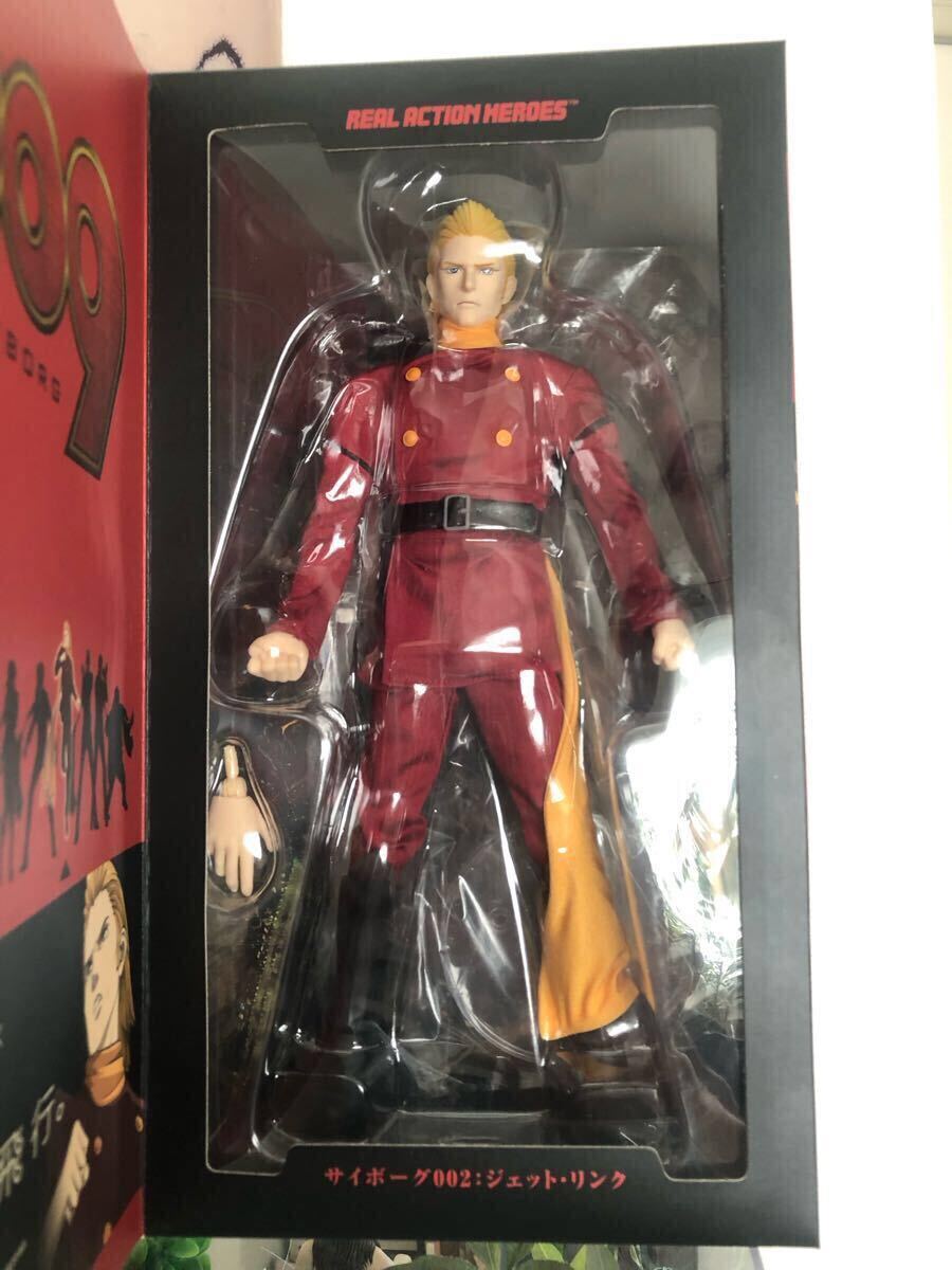 【未使用】REAL ACTON HEROES サイボーグ009シリーズ サイボーグ002: ジェット・リンク フィギュア MEDICOM ...