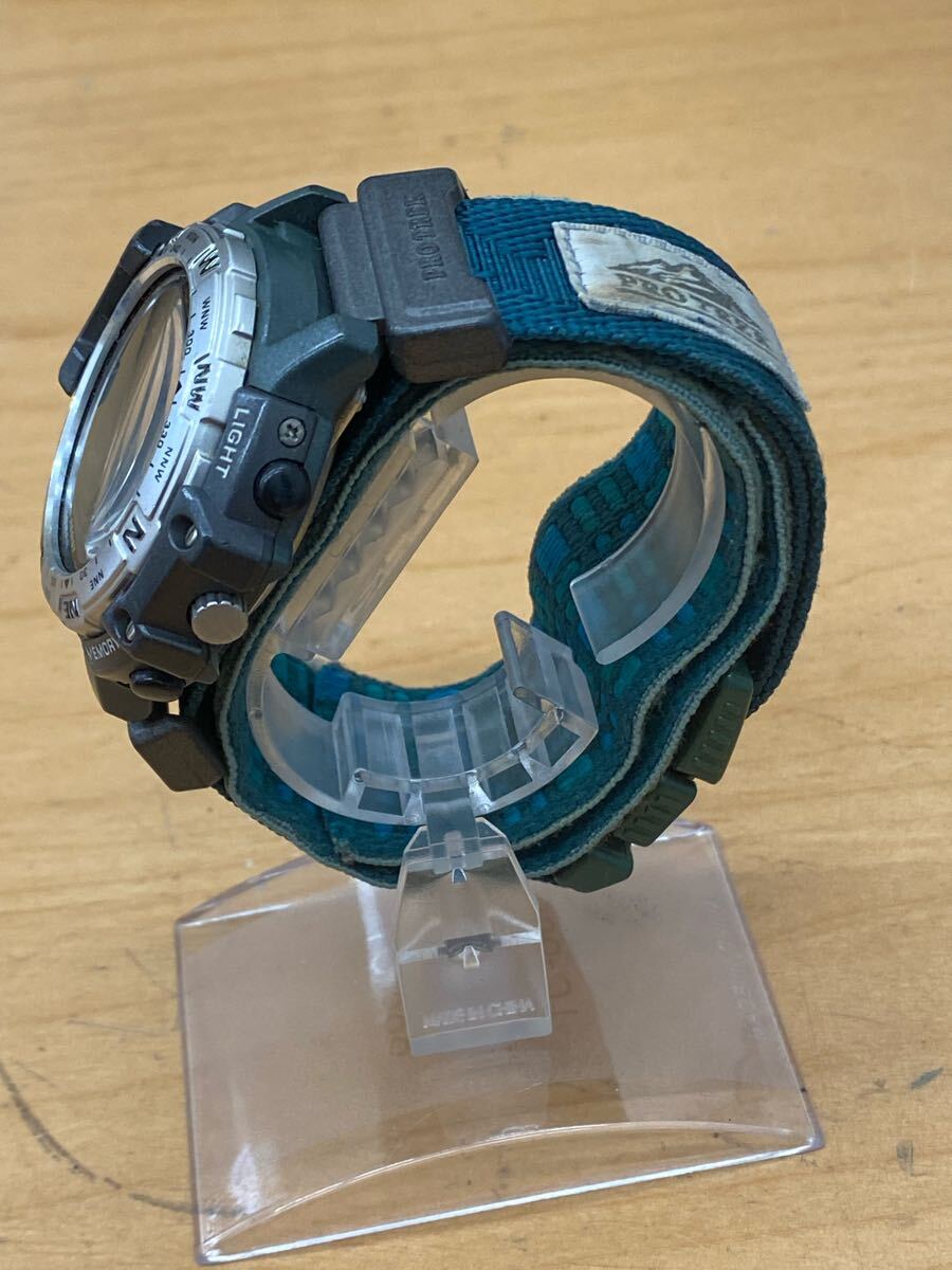 【傷や汚れあり】【c771】稼働 CASIO PROTREK カシオ PRT-50FGJ デジアナ プロトレック FISHING GEAR ...