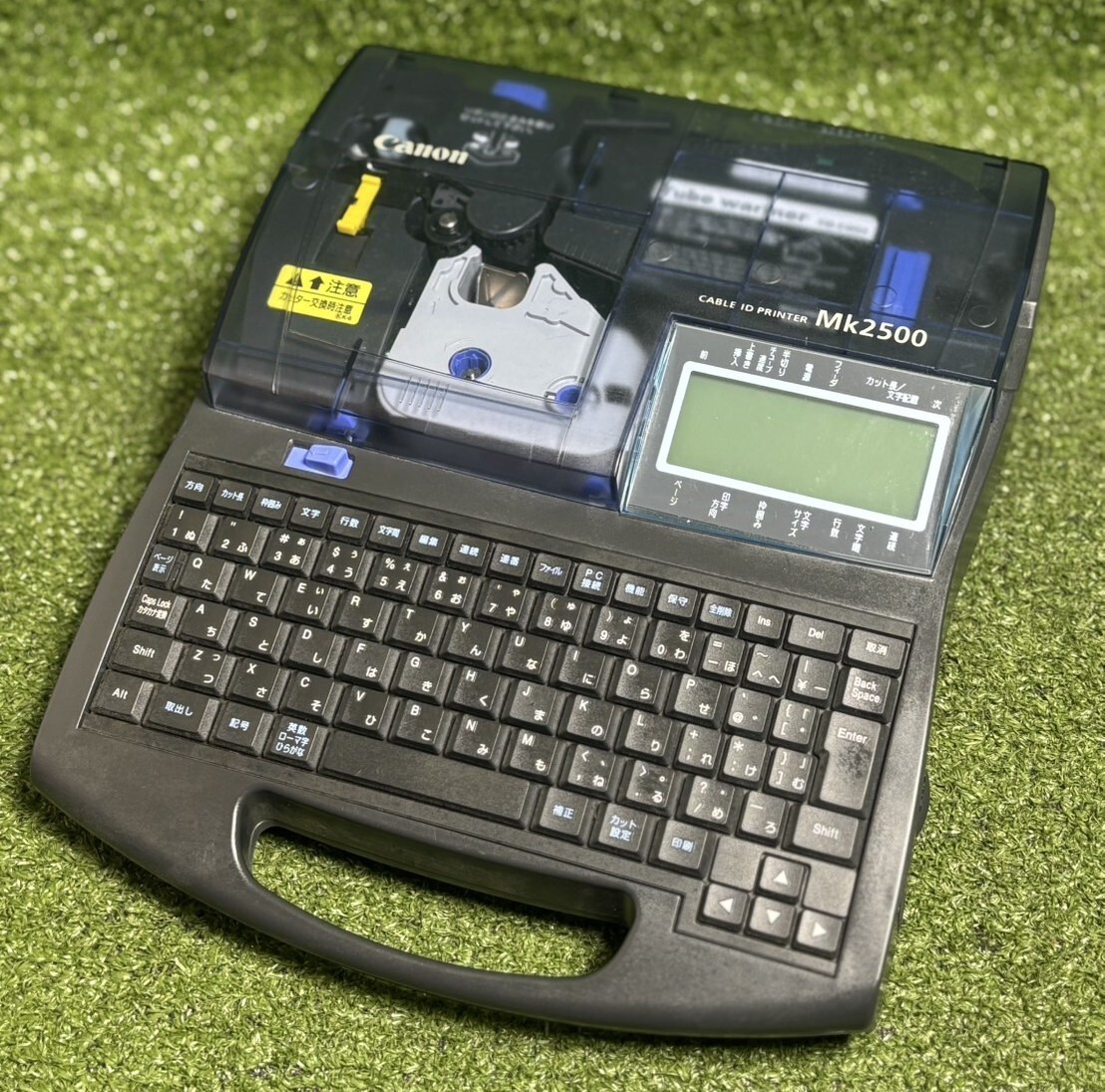 【目立った傷や汚れなし】1円～ 動画有/チューブウォーマー付★ キャノン/CANON ケーブルIDプリンタ Mk2500/TM-CW02 ...