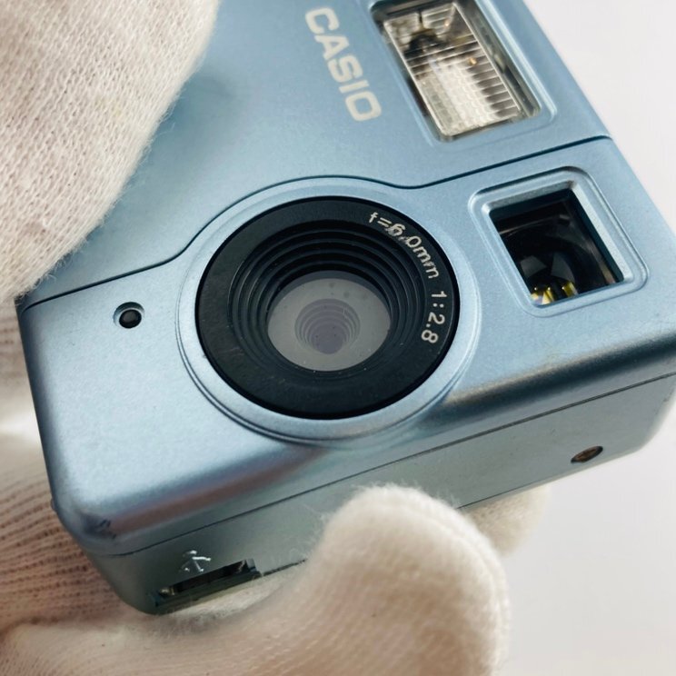 【傷や汚れあり】【77】1円～ CASIO LV-20 コンデジ カシオ コンパクトカメラ デジタルカメラ 動作未確認 現状品 ジャンク品の ...