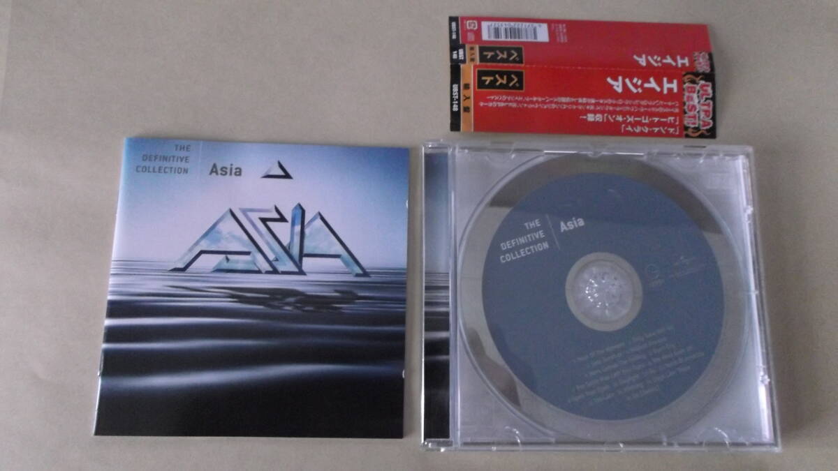 【目立った傷や汚れなし】Asia / THE DEFINITIVE COLLECTION CD ベスト エイジア ジョン・ウエットン ...