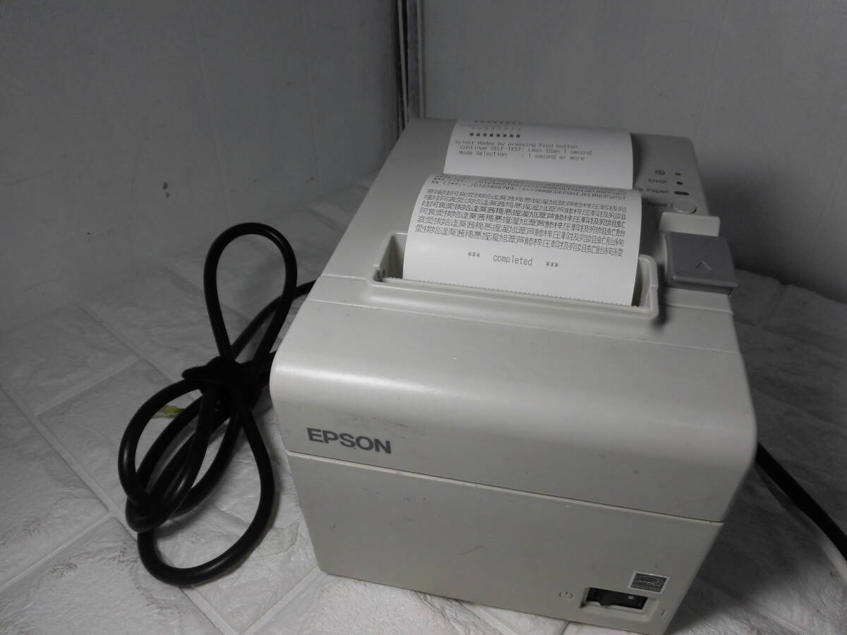 【傷や汚れあり】 1254 EPSON レシートプリンター TM-T20 M249A 通電〇 印刷印字確認〇 の落札情報詳細 - Yahoo ...