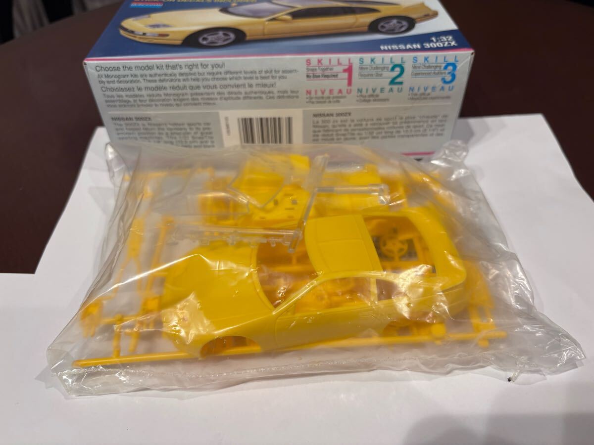 【目立った傷や汚れなし】絶版モノグラムMONOGRAM当時物1/32SNAPTITEスナップタイト日産フェアレディ300ZX未組み立て他田宮 ...