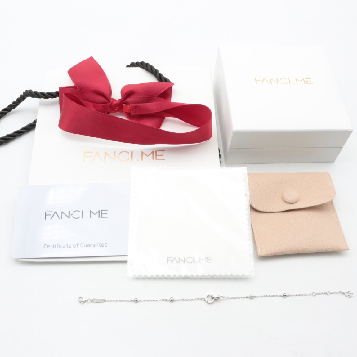 【目立った傷や汚れなし】7444 FANCIME ダブルループ ブレスレット プラチナ Pt950 メビウス レディース ギフトラッピング付【0213】の落札情報詳細 - Yahoo ...