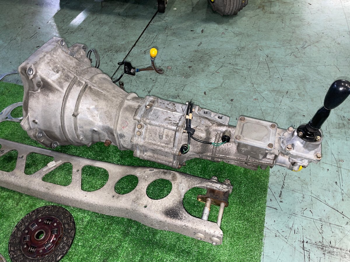 【傷や汚れあり】動画あり NB6C ロードスター 純正 ミッション マニュアル B6-ZE 5速 5MT 改造セット 載せ替えセット TM改造ASSY 37024 1G07 HB68 ...