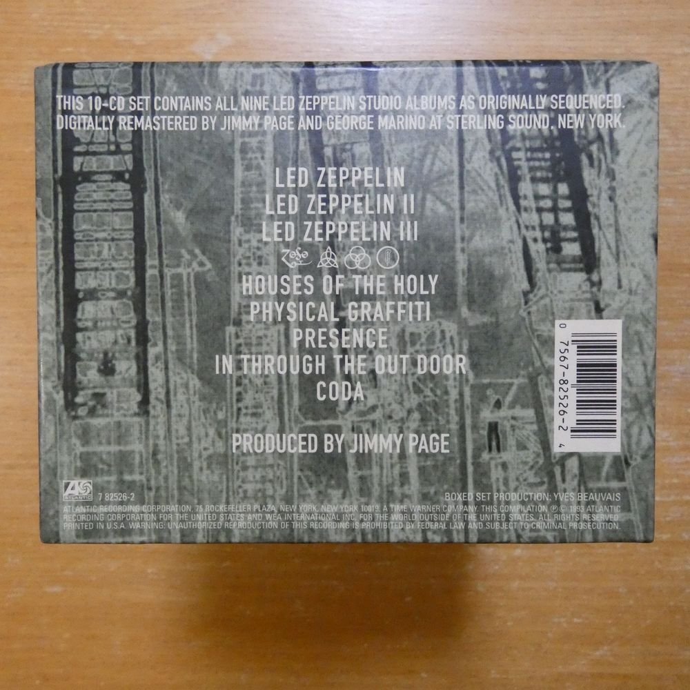 【やや傷や汚れあり】41135633;【10CDBOX】Led Zeppelin / The Complete Studio Recordingsの落札情報詳細 - Yahoo!オークション ...