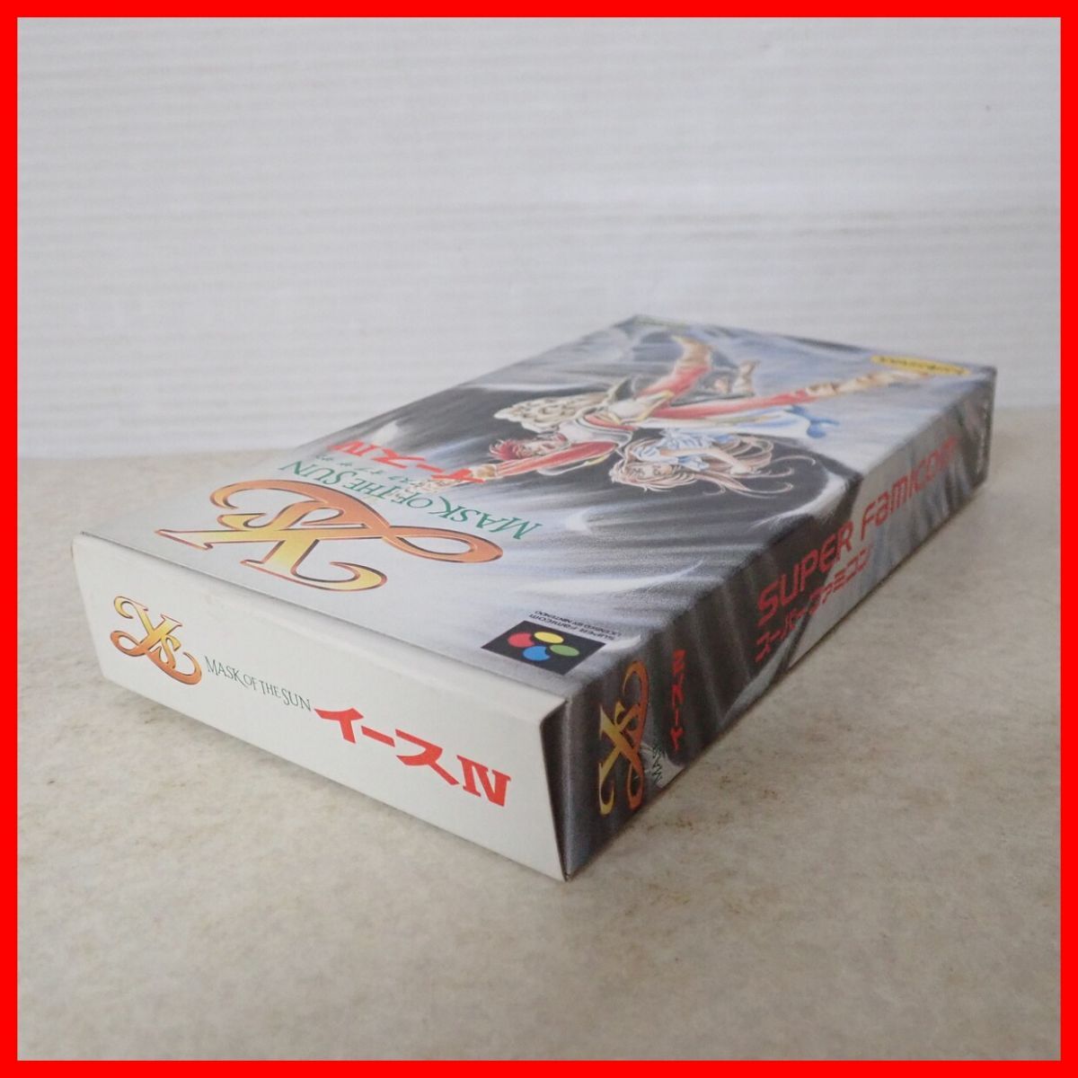 【傷や汚れあり】動作保証品 SFC スーパーファミコン イースIV マスク オブ ザ サン Ys MASK OF THE SUN ファルコム ...