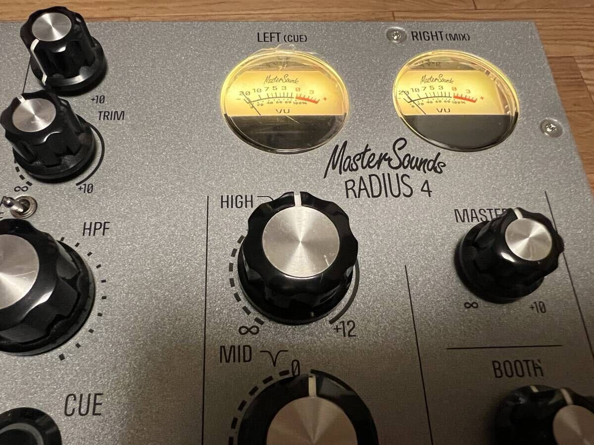 【目立った傷や汚れなし】Mastersounds Radius4 ロータリーミキサー DJ ミキサー Master sounds Union Audio ハウス テクノ クラブの落札情報詳細 ...