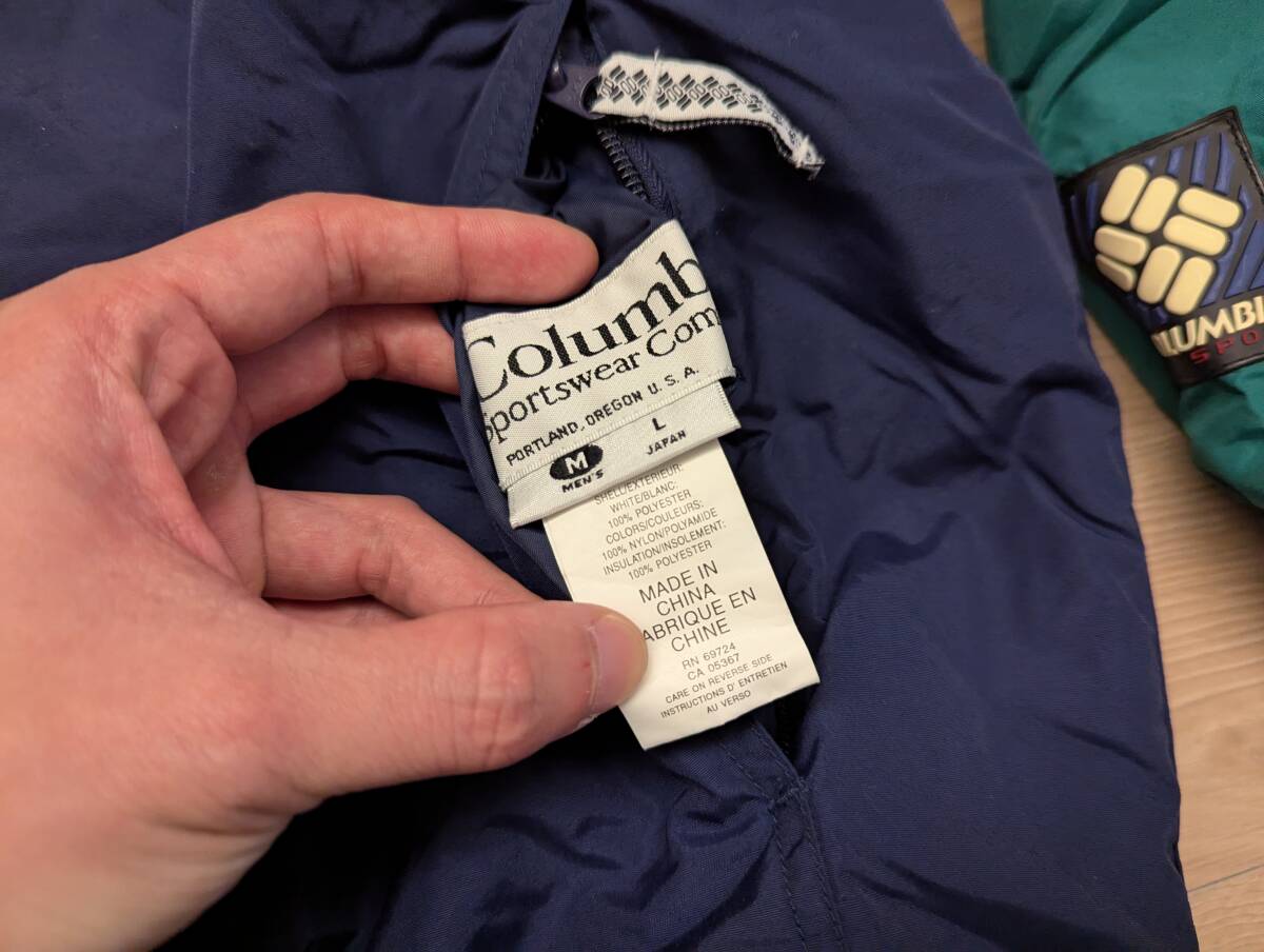 【未使用に近い】ヴィンテージ 90s コロンビア COLUMBIA SPORTSWEAR ジャケット インシュレーション リバーシブル Mediumの落札情報詳細 - Yahoo!オークション ...