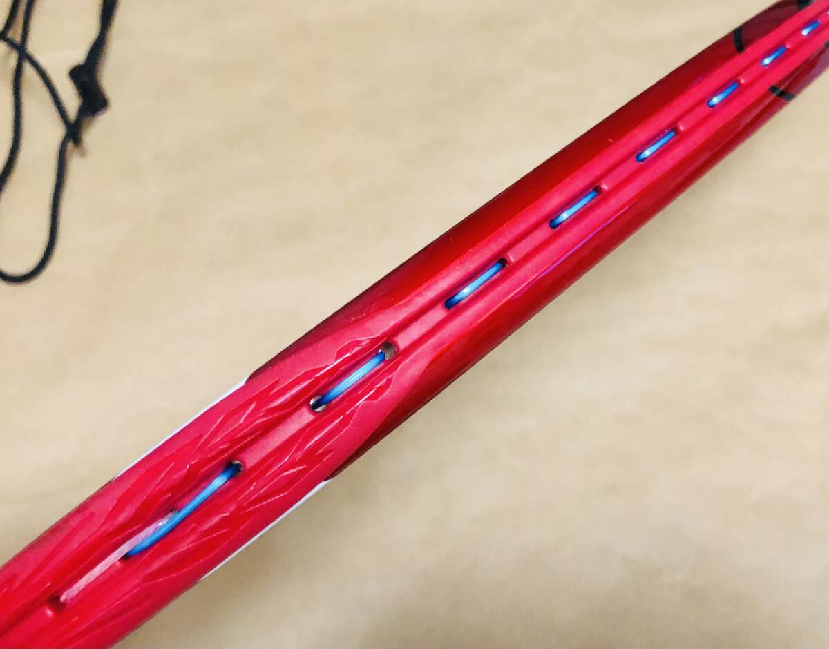 【やや傷や汚れあり】美品 YONEX VCORE 95D ヨネックス ブイコア 95ドライブ レザーグリップ S・ワウリンカ L・ヒューイット ...