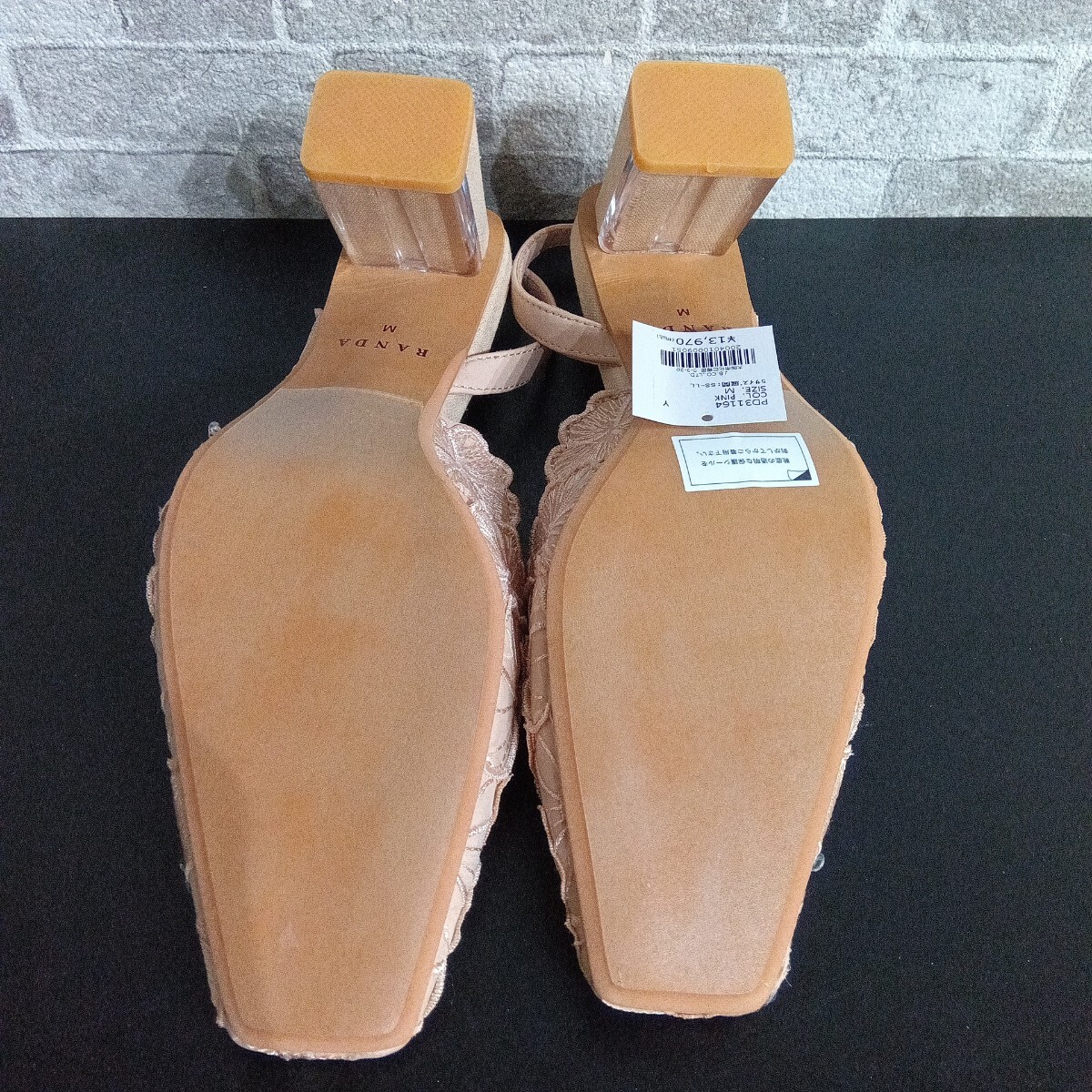 【未使用】HA-023/RANDA/ランダ/フラワーカットストラップパンプス/レディース/婦人用/23.5cm/ピンク/未使用/現状品/保管品の落札情報詳細 - Yahoo!オークション落札 ...