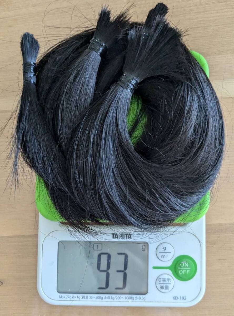 【目立った傷や汚れなし】髪束・毛束・約40cm・約94g 【エクステ・ヘアー】の落札情報詳細 - Yahoo!オークション落札価格検索 オークフリー