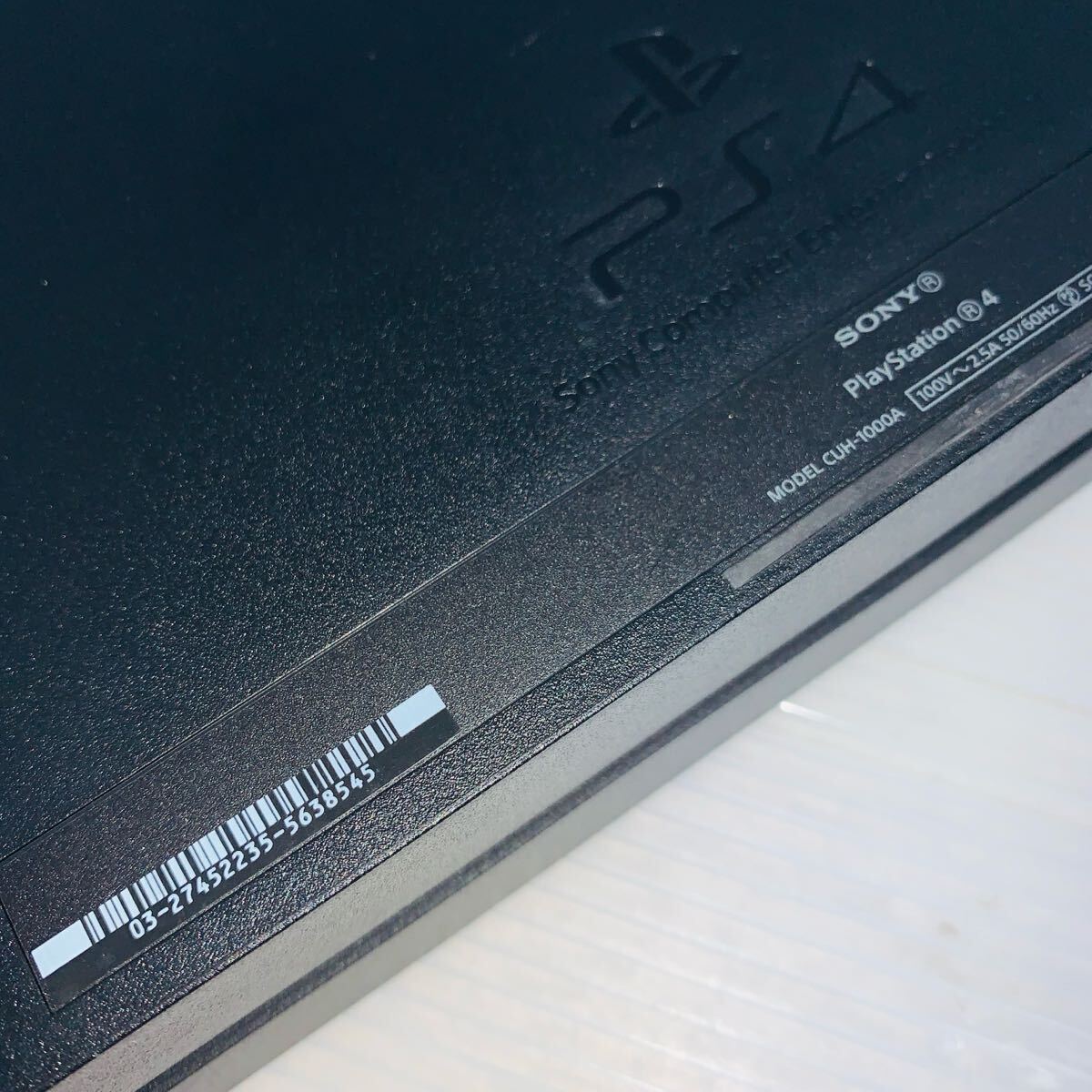 【傷や汚れあり】【ジャンク】PS4 CUH-1000A [500GB] ジェットブラックの落札情報詳細 - Yahoo!オークション落札価格検索 オークフリー