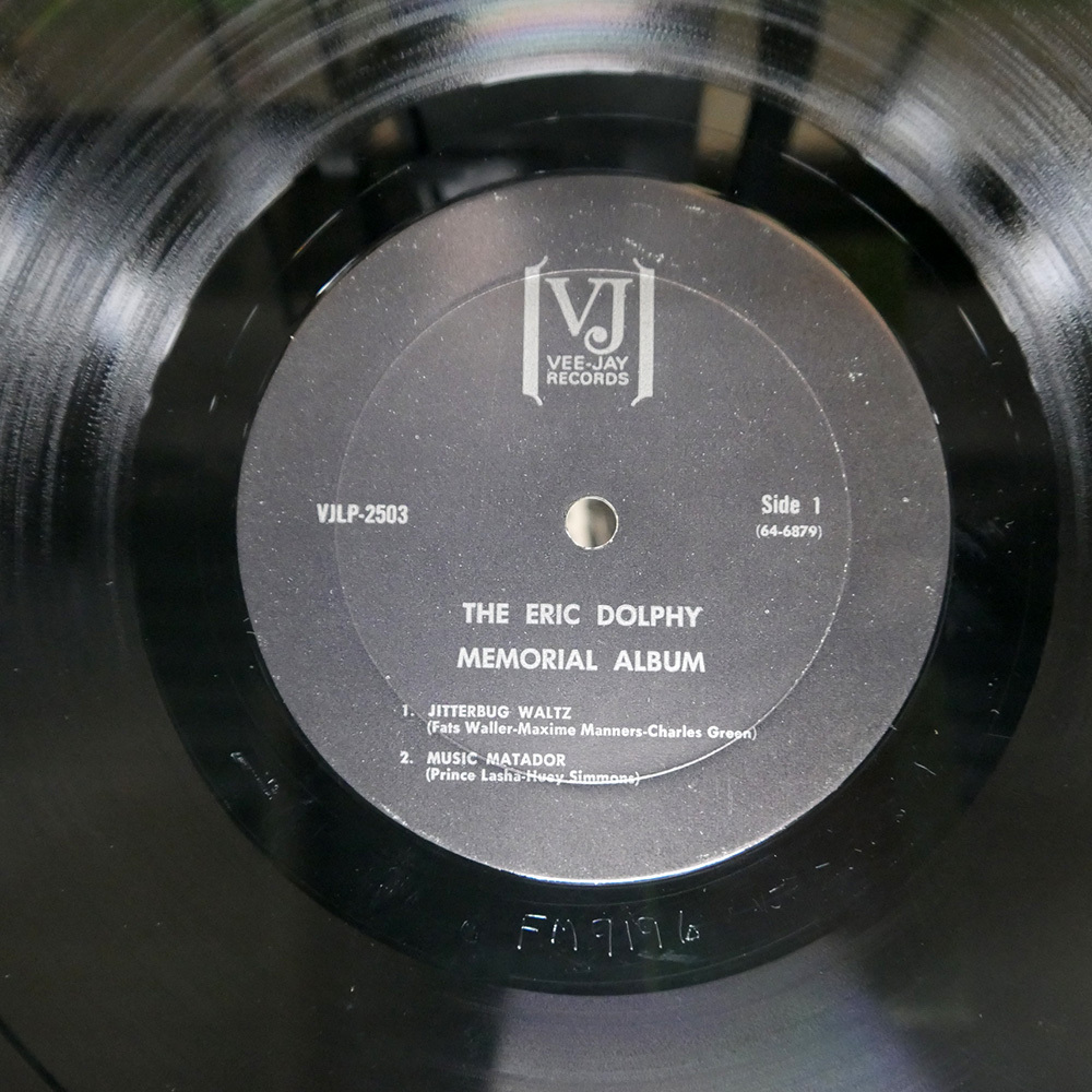 【やや傷や汚れあり】ERIC DOLPHY/MEMORIAL ALBUM/VEE JAY ULS1655JY LPの落札情報詳細 - Yahoo!オークション落札価格検索 オークフリー