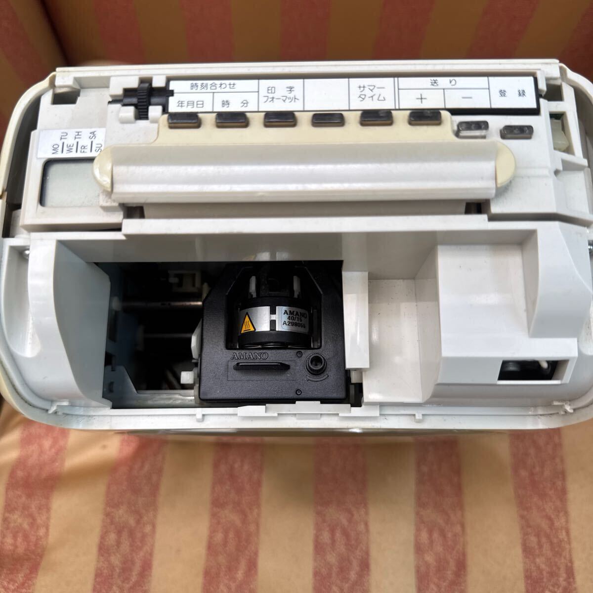 【やや傷や汚れあり】AMANO BX2000 タイムレコーダーの落札情報詳細 - Yahoo!オークション落札価格検索 オークフリー