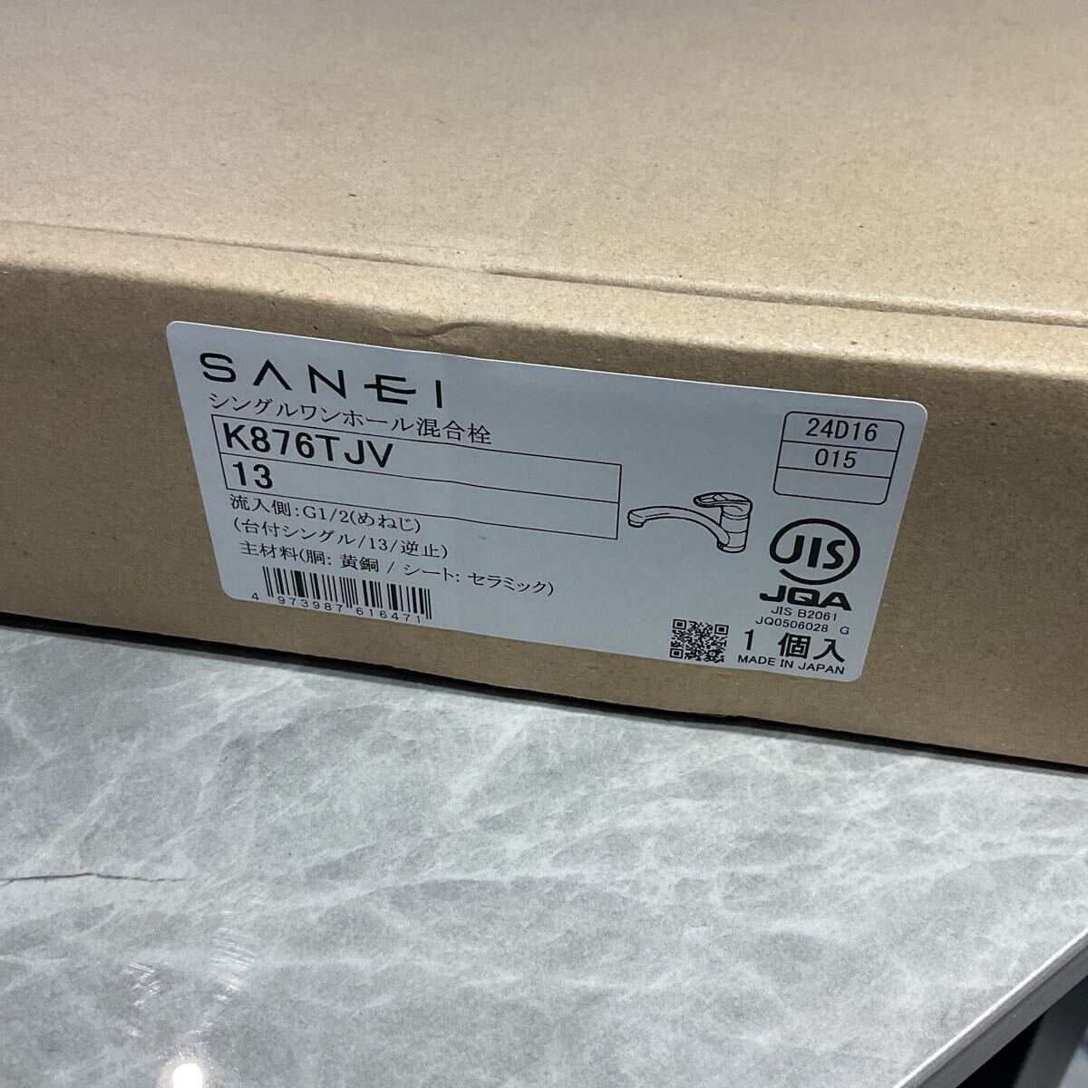 【未使用】【S−1662】 SANEI シングルワンホール混合栓 K876TJV-13 サンエイの落札情報詳細 - Yahoo!オークション落札価格検索 オークフリー