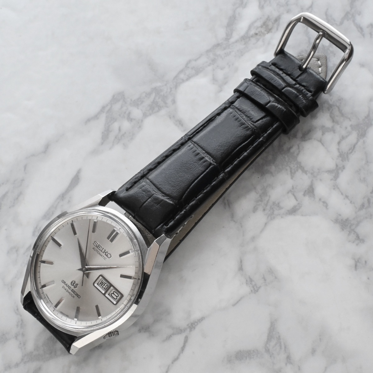 【やや傷や汚れあり】62グランドセイコー ウィークデーター 自動巻 ステンレスケース 62GRAND SEIKO 62GS 6246-9001 ...