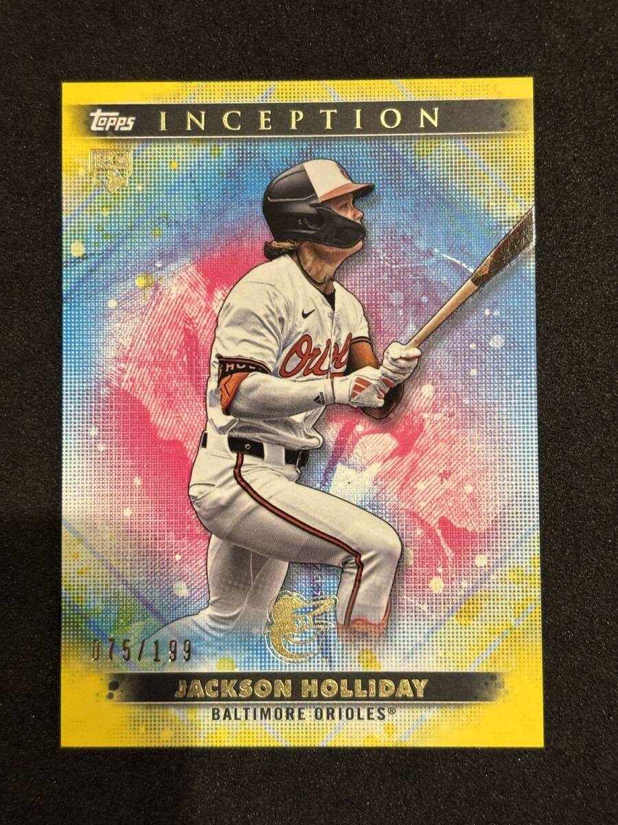 【未使用】Topps inception 2024 ジャクソン・ホリデー JACKSON HOLLIDAY 199枚限定 パラレル トップス ROOKIE ルーキー RCの落札情報詳細 ...