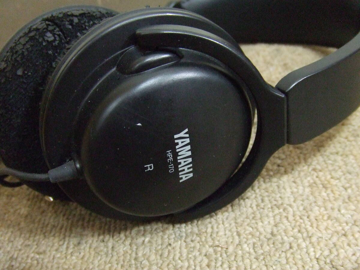 【傷や汚れあり】P542 YAMAHA/ヤマハ ヘッドホン HPE-170 中古の落札情報詳細 - Yahoo!オークション落札価格検索 オークフリー