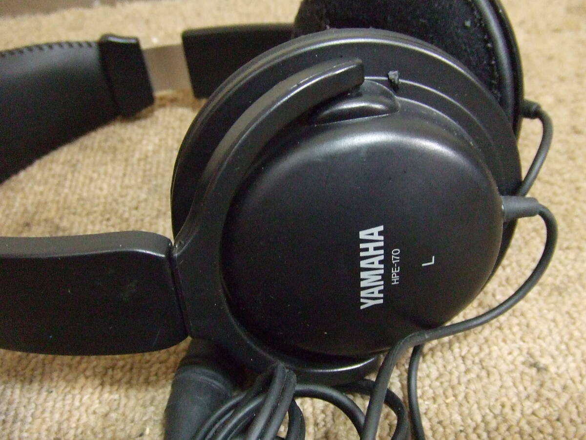 【傷や汚れあり】P542 YAMAHA/ヤマハ ヘッドホン HPE-170 中古の落札情報詳細 - Yahoo!オークション落札価格検索 オークフリー