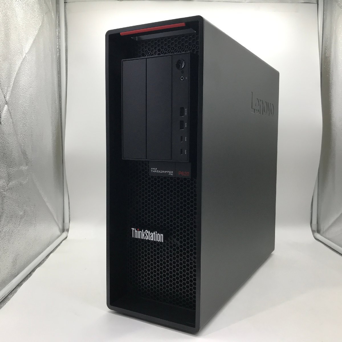 【やや傷や汚れあり】LENOVO ThinkStation P620 30E1S6880F AMD Ryzen Threadripper ...