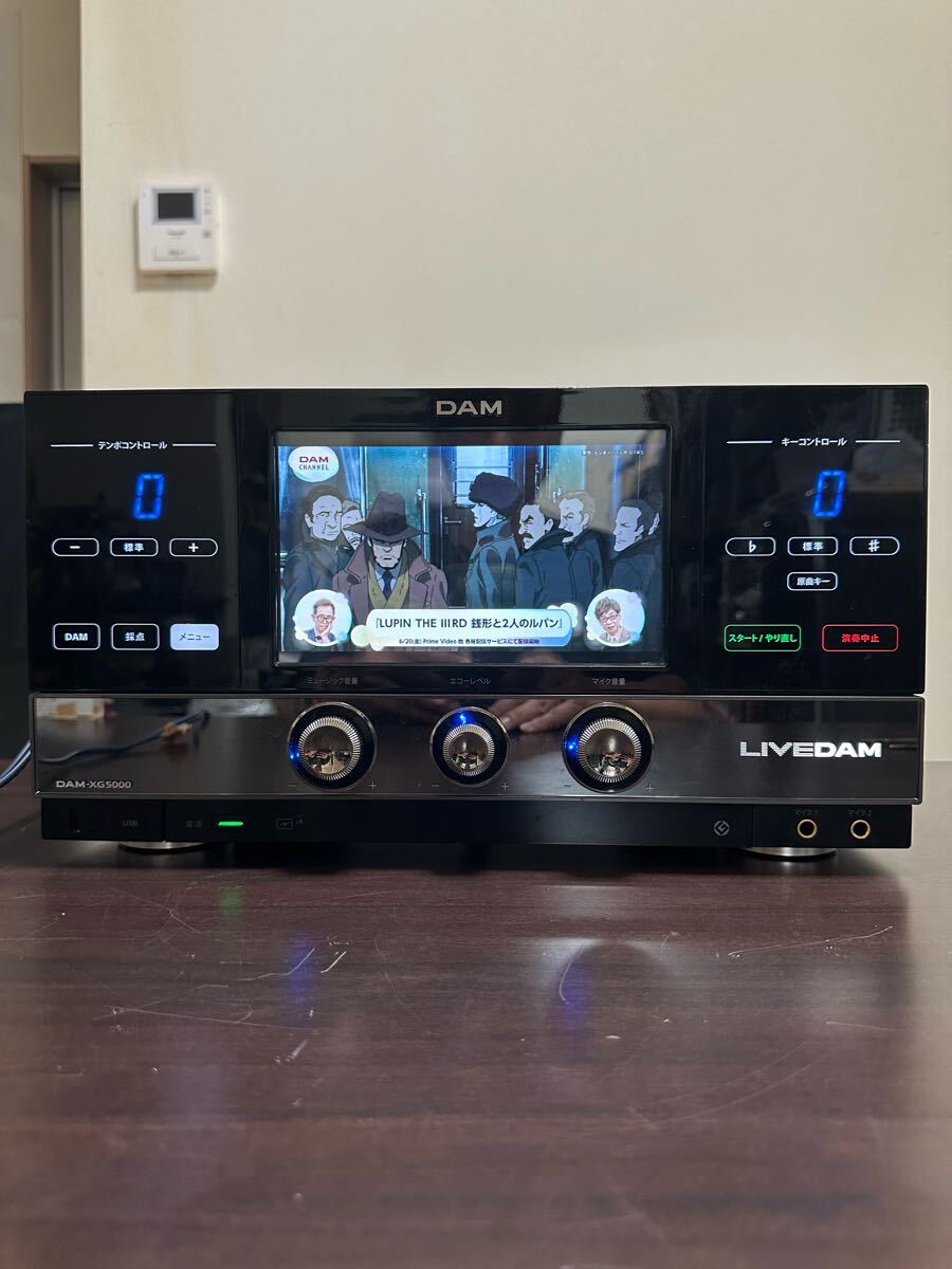 【やや傷や汚れあり】第一興商 DAM-XG5000 ブラック LIVE DAM ライブダム 完動品 中古品の落札情報詳細 - Yahoo!オークション落札価格検索 オークフリー