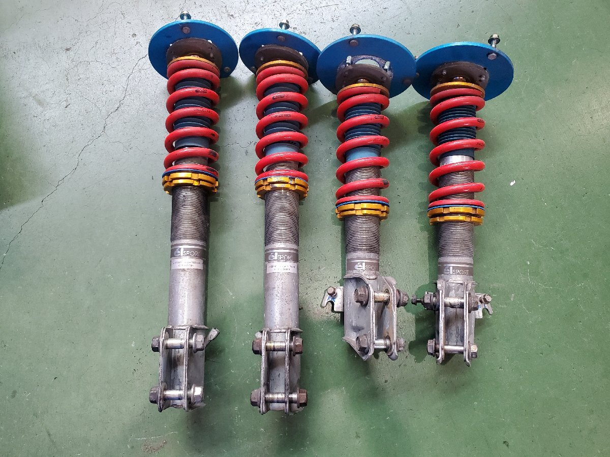 【傷や汚れあり】 車高調 elSPORT エルシュポルト ネジ式 インプレッサ C型 涙目 STi GH-GDB 難有の落札情報詳細 - Yahoo!オークション落札価格検索 オークフリー