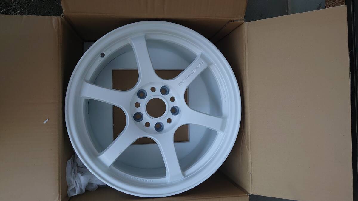 【未使用】未使用 RAYS gramLIGHTS 57D レイズ グラムライツ 9j ＋12 57DR シルビア 180sx チェイサー ...
