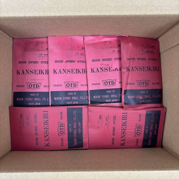 【未使用】【アウトレット品】 OTD 日本小径ドリル 40点(約400本)セット 長さいろいろ HSS ストレートシャンクドリル sp-024-d275の落札情報詳細 - Yahoo ...