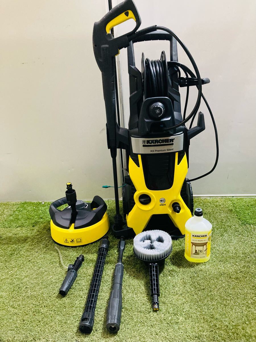 【やや傷や汚れあり】ケルヒャー KARCHER K5 Premium Silent 家庭用高圧洗浄機 高圧洗浄機 プレミアムサイレント60HZの落札情報詳細 - Yahoo!オークション落札 ...