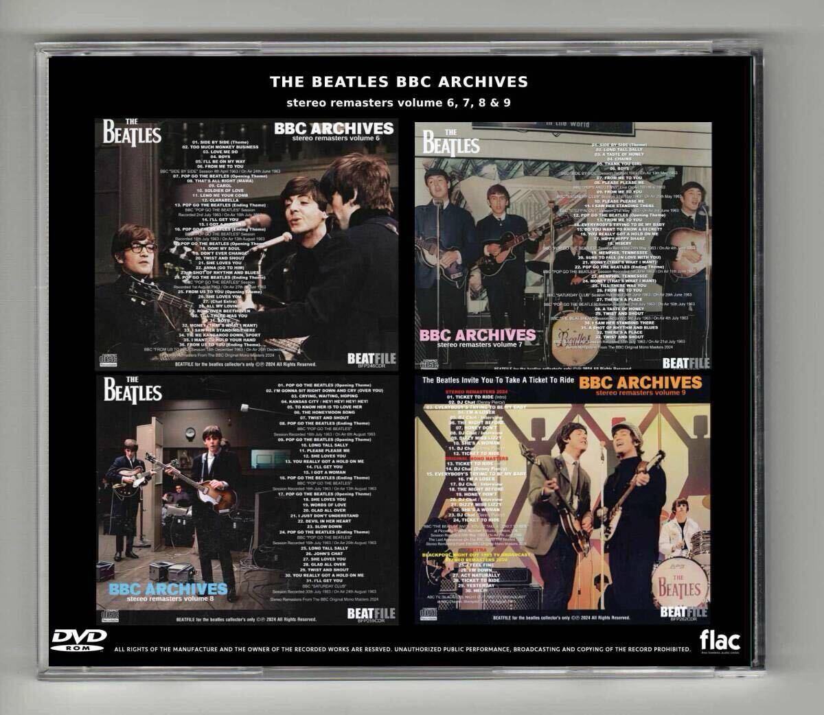 【未使用】★ THE BEATLES - BBC ARCHIVES stereo remasters Vol.6 - Vol.9 / Flac ...